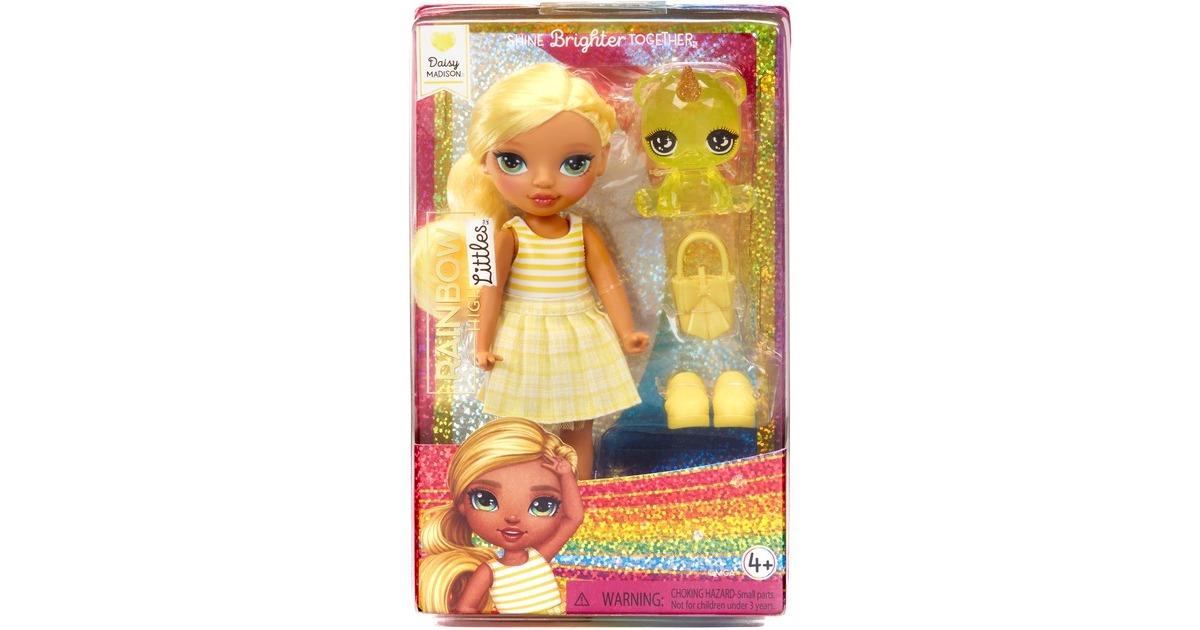 MGA Entertainment Rainbow High Littles - Daisy (Yellow), Puppe