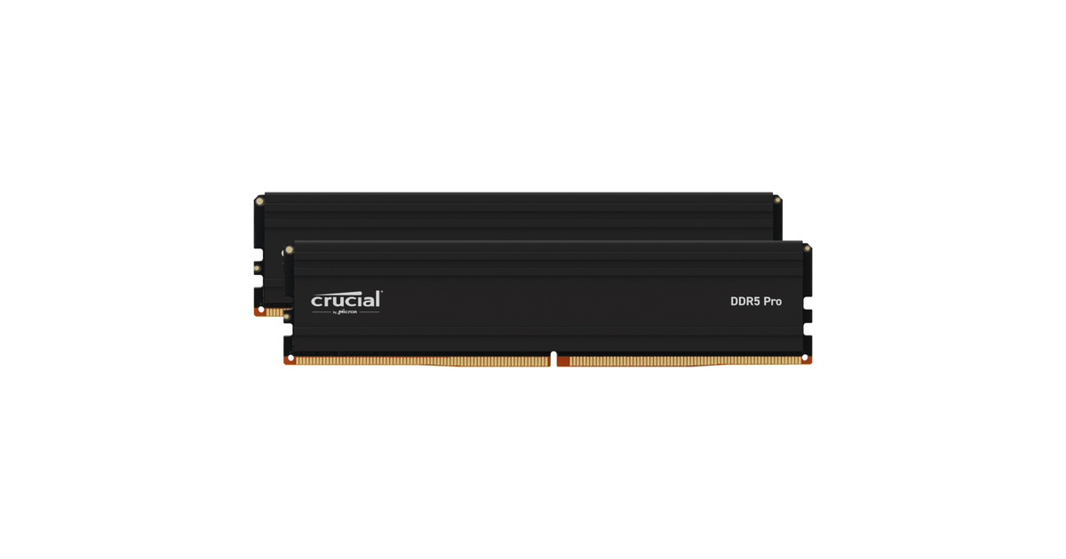 Crucial DIMM 96 GB DDR5-5600 (2x 48 GB) Dual-Kit, Arbeitsspeicher ...