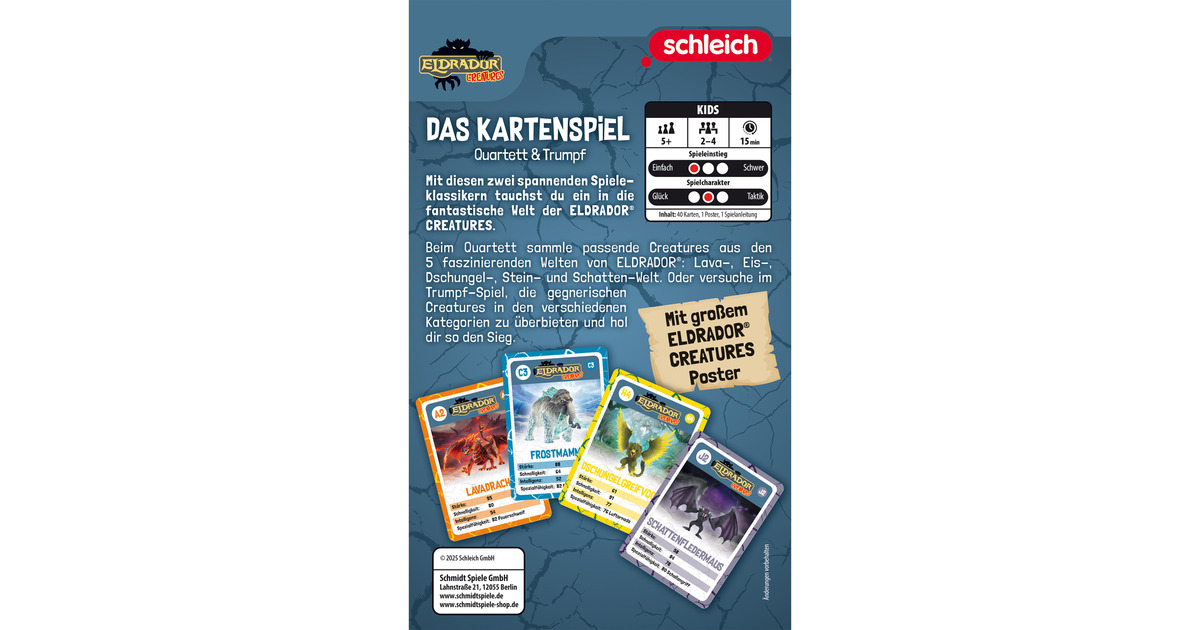 Schmidt Spiele Eldrador - Das Kartenspiel