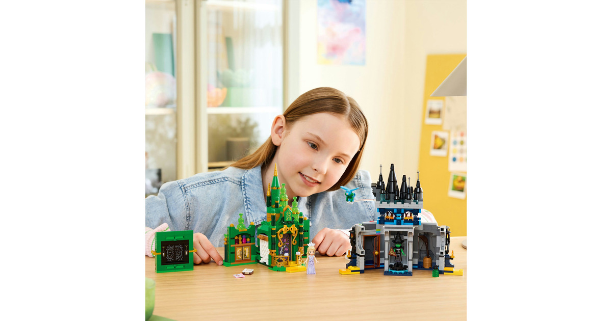 LEGO 75689 Wicked Emerald City & Kiamo Ko Castle, Konstruktionsspielzeug