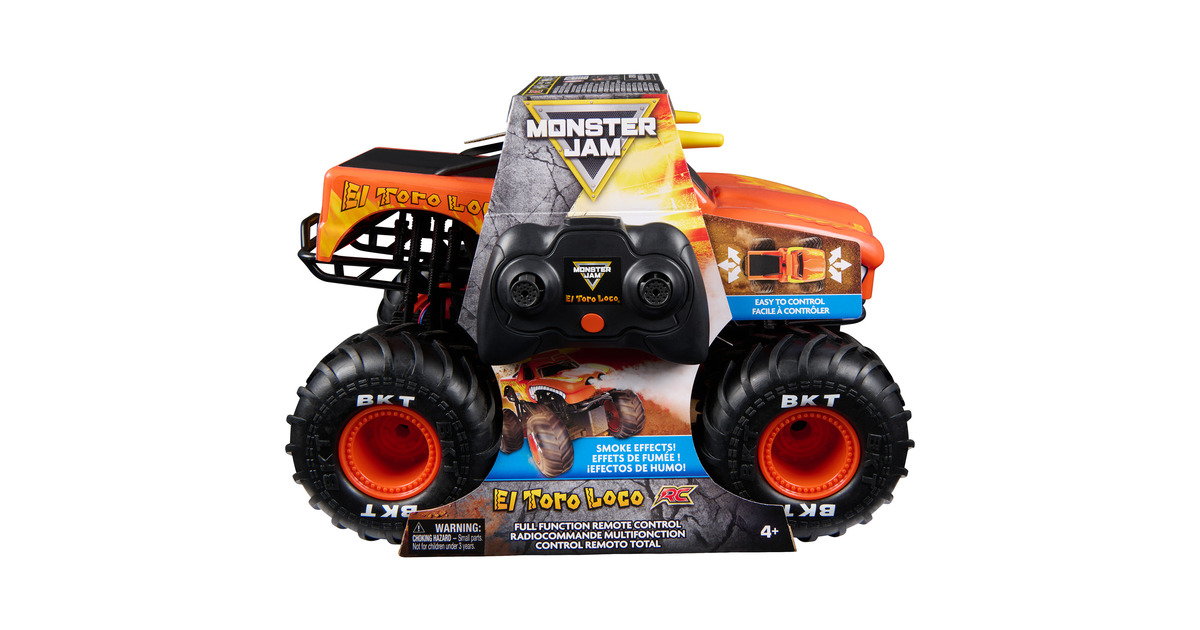 Spin Master Monster Jam - El Toro Loco, RC Maßstab 1:15