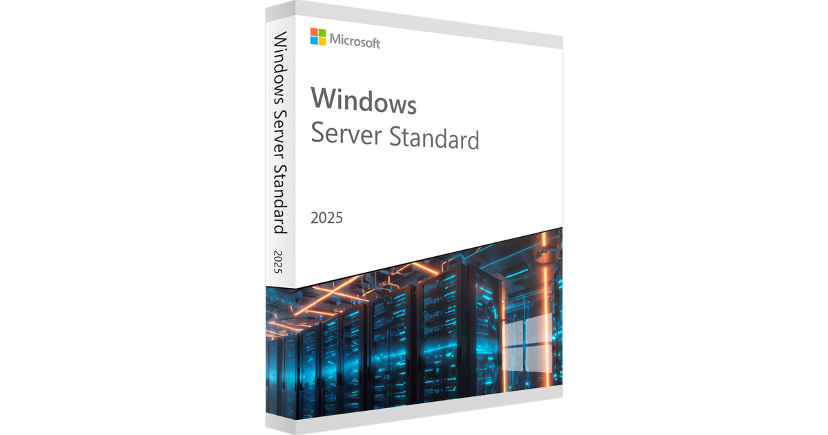 Microsoft Windows Server 2025 Standard 24 Core, Betriebssystem-Software ...