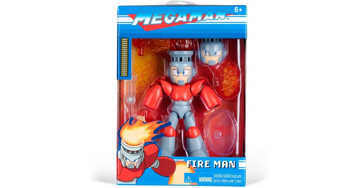 Jada Toys Jada Toys Mega Man - Fire Man, Spielfigur