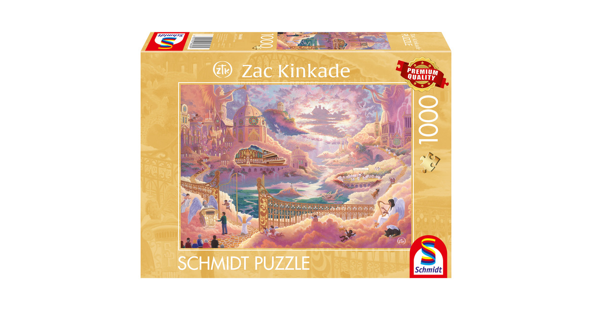 Schmidt Spiele Zac Kinkade: Himmelreich, Puzzle 1000 Teile