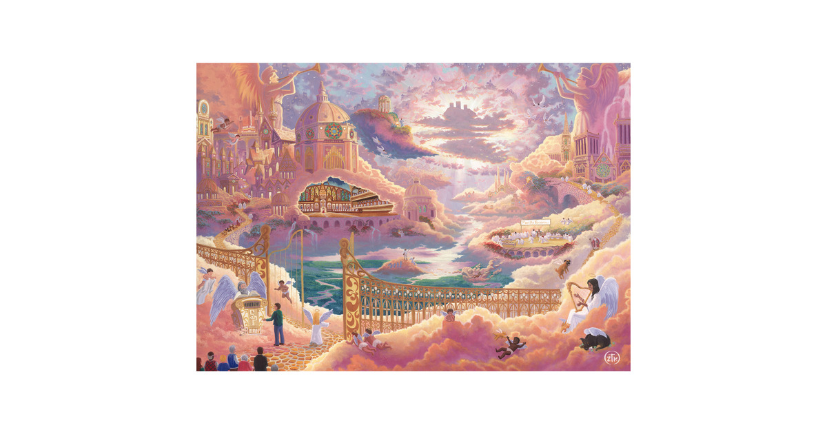 Schmidt Spiele Zac Kinkade: Himmelreich, Puzzle 1000 Teile