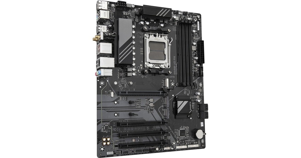 GIGABYTE B650 UD AX, Mainboard schwarz/grau