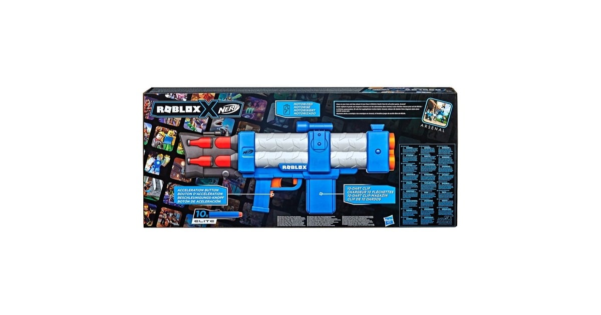 Nerf Nerf Roblox Arsenal: Pulse Laser, Nerf Gun blau/weiß