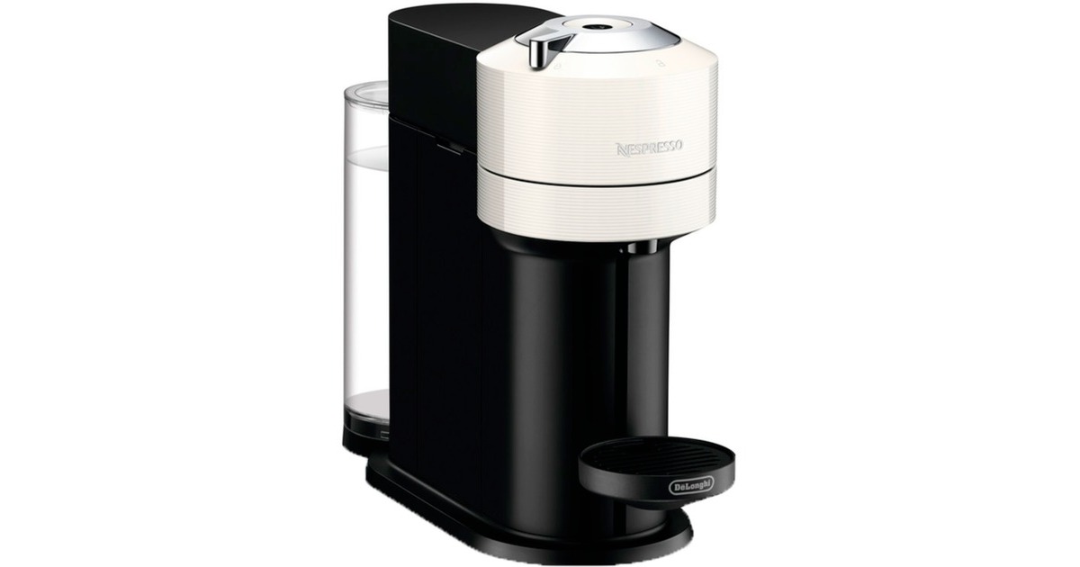 DeLonghi Nespresso Vertuo Next ENV 120.W Kapselmaschine weiB schwarz