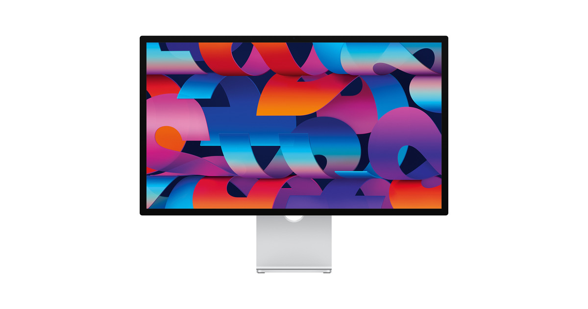 Apple Studio Display, LED-Monitor 68.29 cm (27 Zoll), silber, neigungs ...