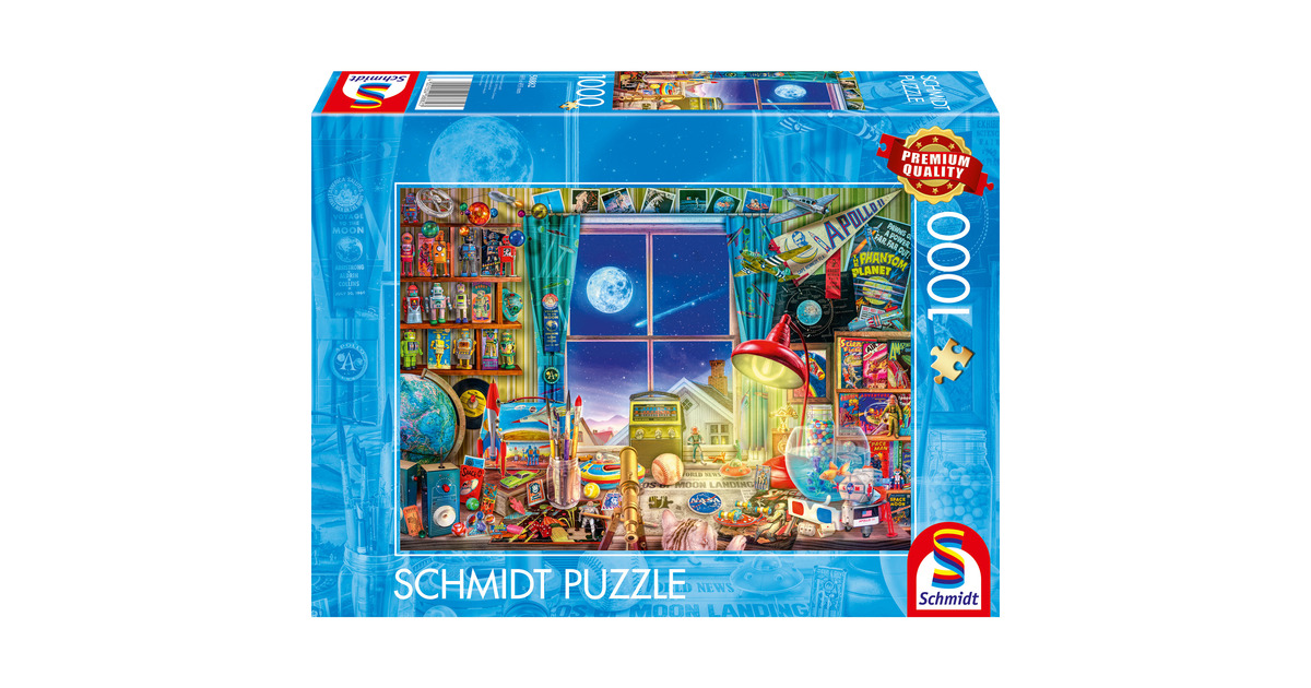 Schmidt Spiele Bis zum Mond, Puzzle 1000 Teile