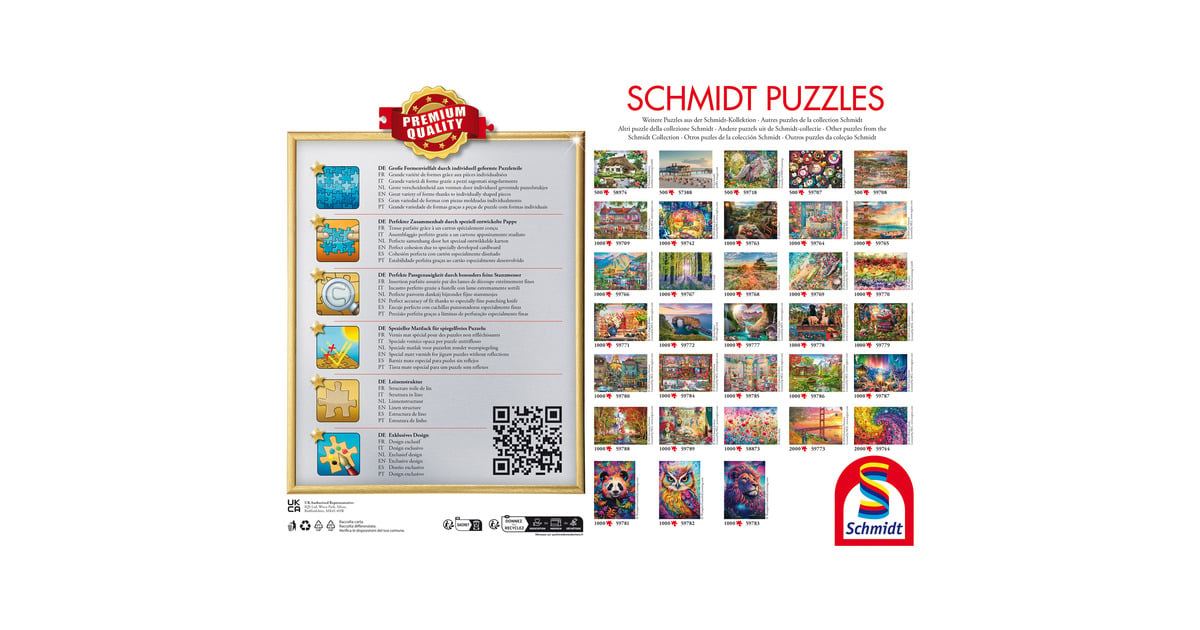 Schmidt Spiele Bis zum Mond, Puzzle 1000 Teile