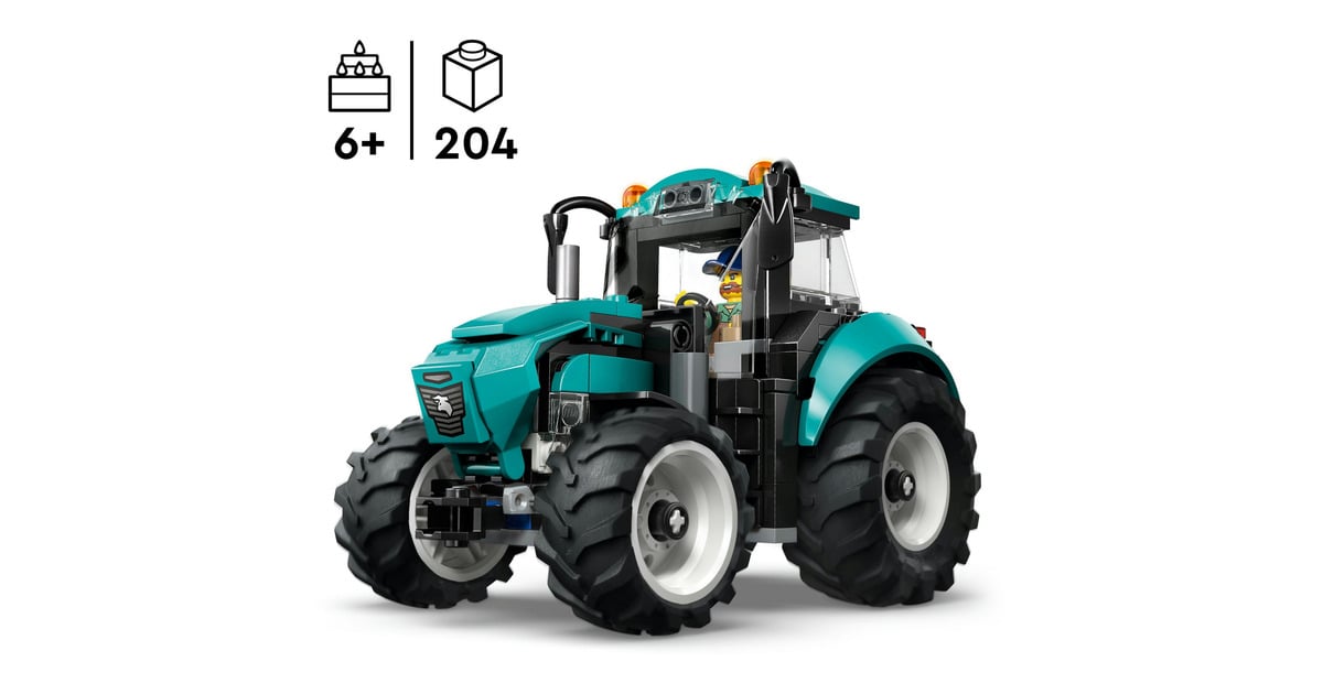 LEGO 60498 City Traktor, Konstruktionsspielzeug