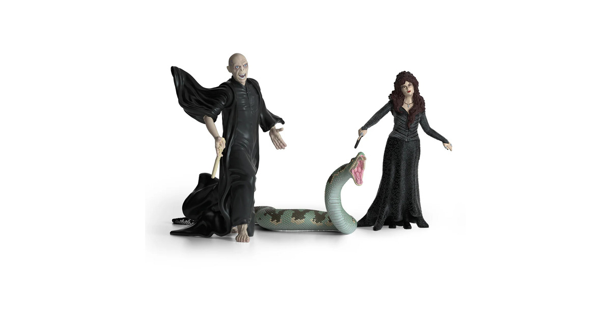 Schleich Wizarding World Lord Harry Potter - Voldemort mit Nagini ...