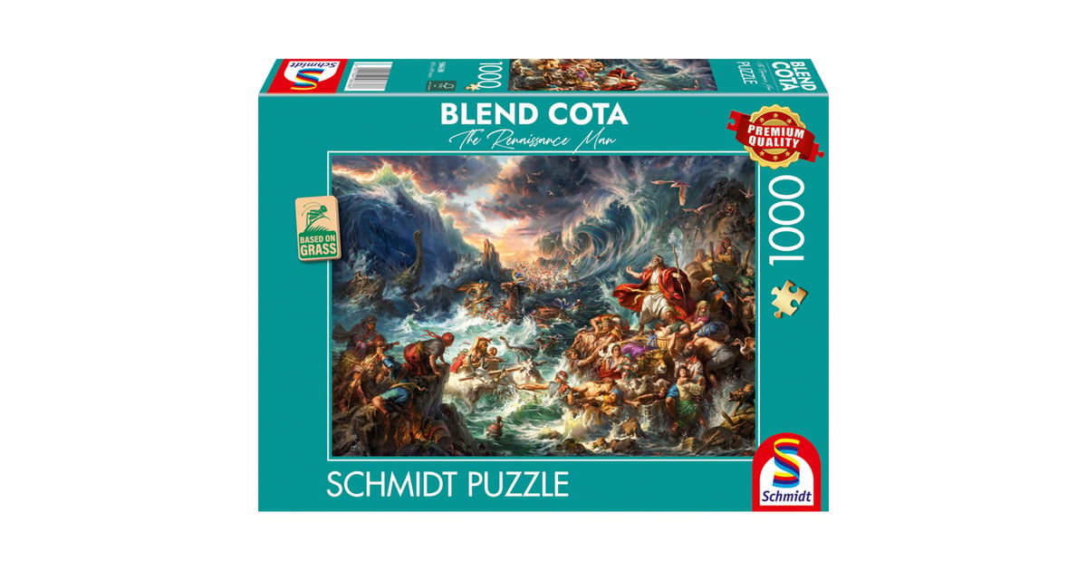 Schmidt Spiele Blend Cota: Der Weg durch das Meer, Puzzle 1000 Teile