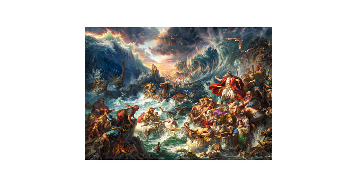 Schmidt Spiele Blend Cota: Der Weg durch das Meer, Puzzle 1000 Teile