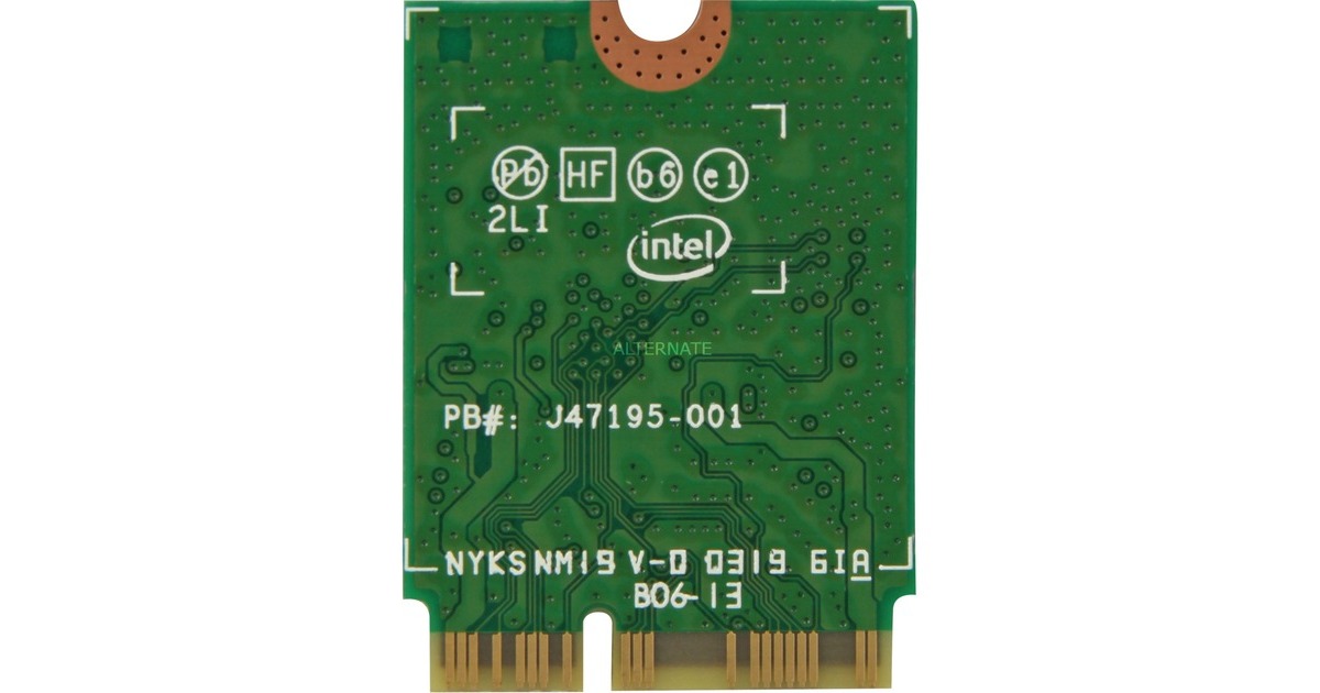 Intel® Dual Band WLAN-AC 9560 M.2, WLAN-Adapter Bulk