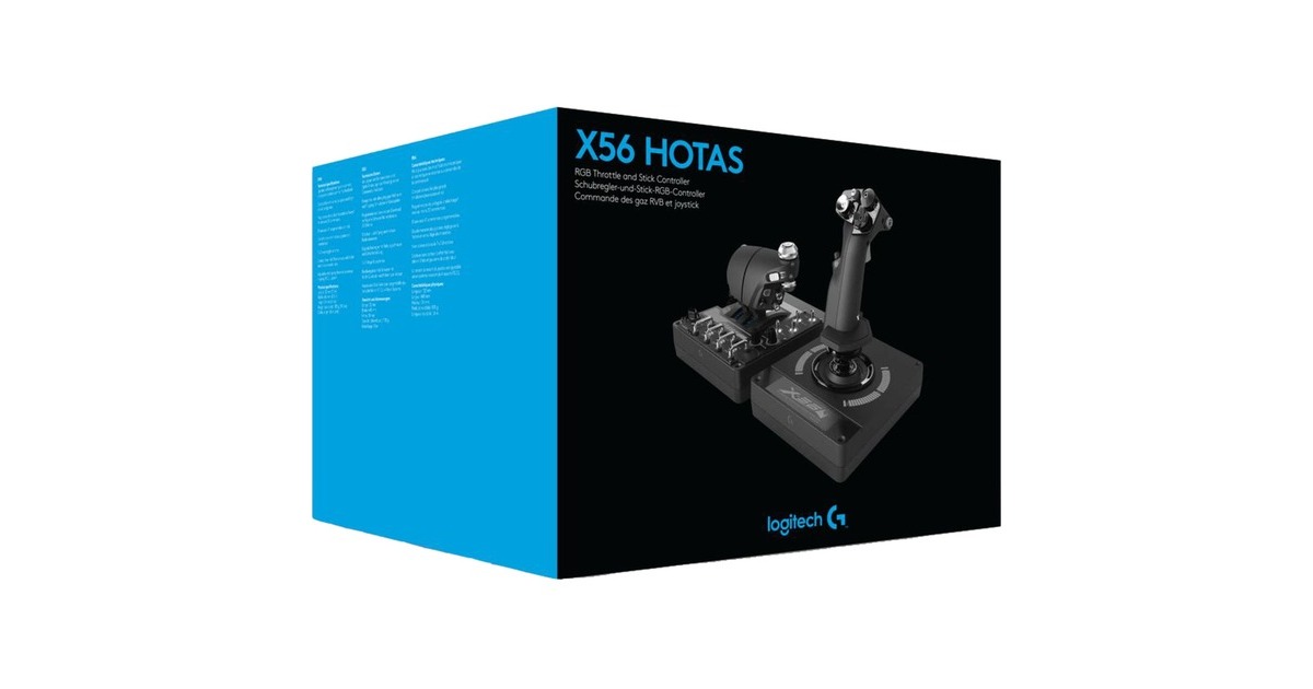 Logitech Gaming G Saitek Pro Flight X-56, Hotas schwarz