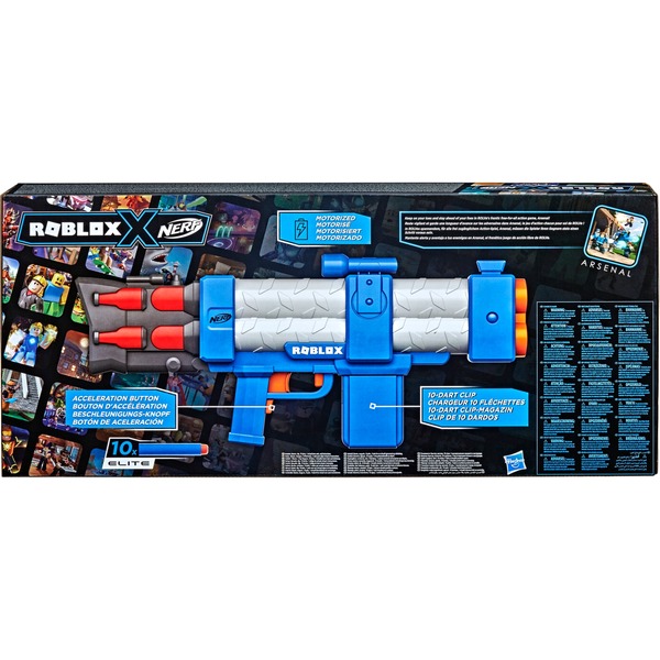 Nerf Nerf Roblox Arsenal: Pulse Laser, Nerf Gun blau/weiß